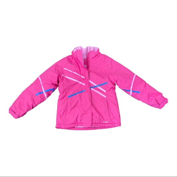 L.L. Bean | Jackets & Coats | Ll Bean Pink Winter Jacket Coat Girls ...